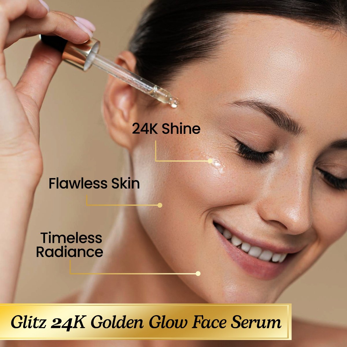 LC Glitz 24K Golden Glow Face Serum – Lio Cosmeds