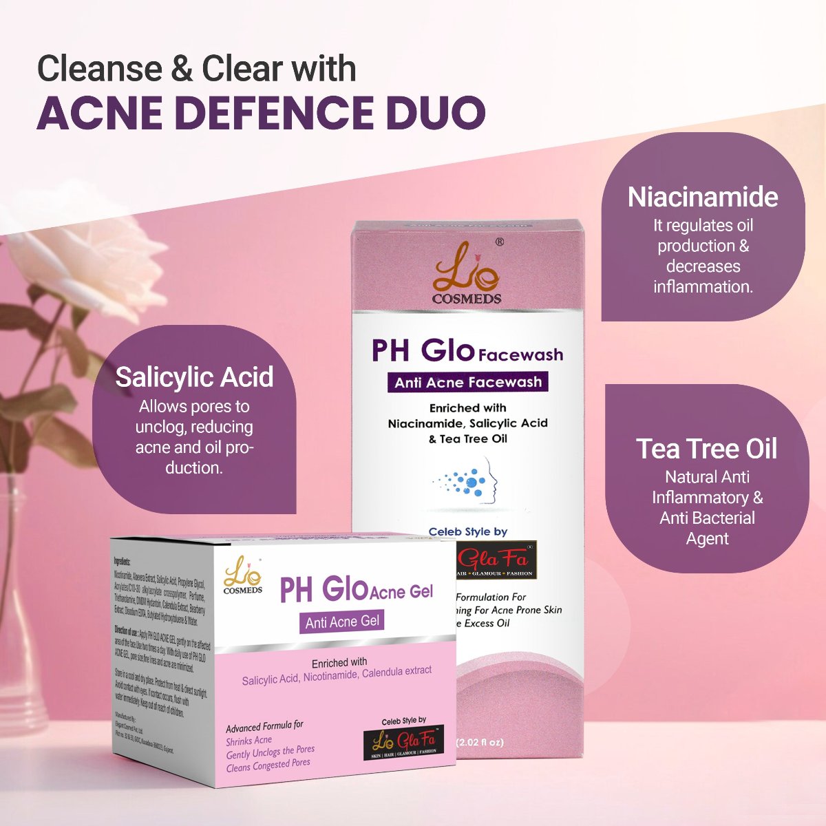 Acne Defence Duo (FREE DIET COUNSELLING For Clear, Confident Skin ...